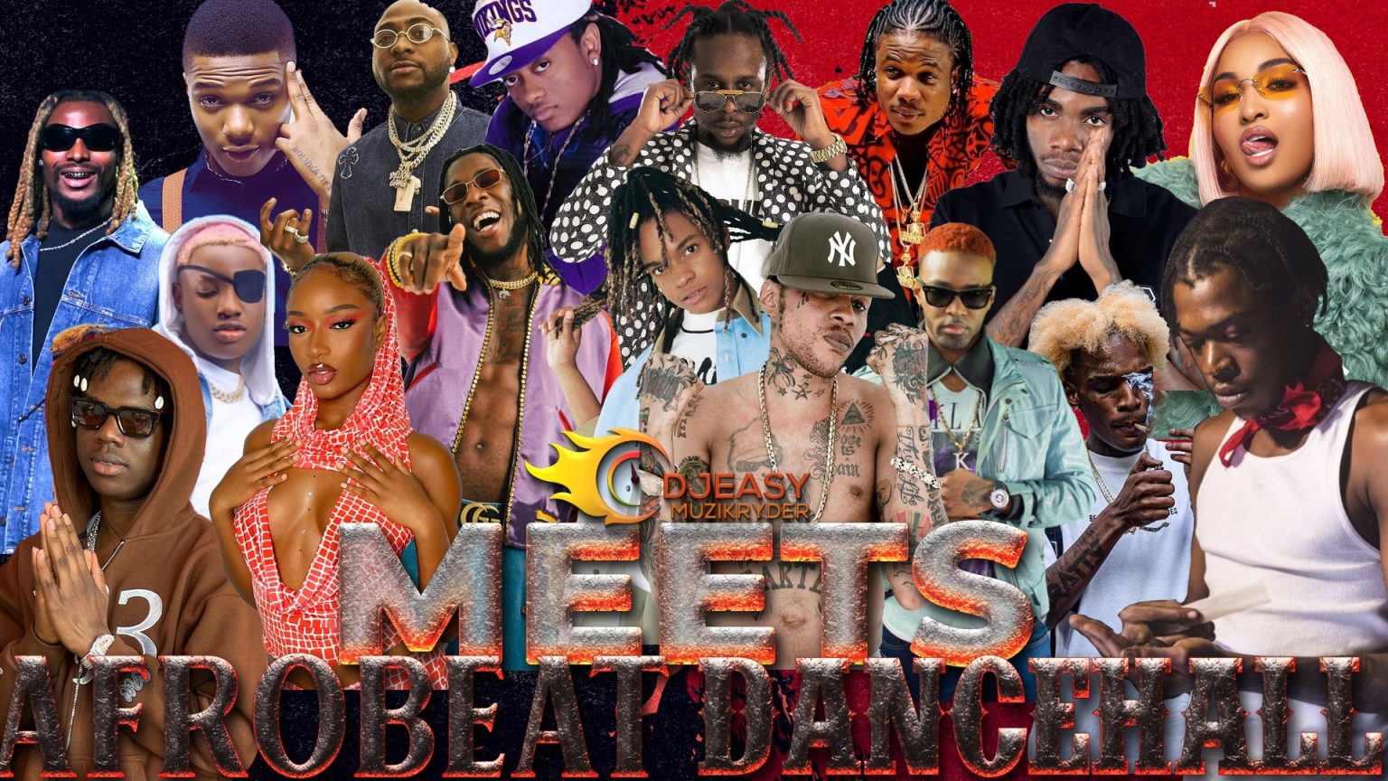 AFROBEAT MEETS DANCEHALL SHOWDOWN REMA,VYBZ KARTEL,BURNA BOY,POPCAAN ...