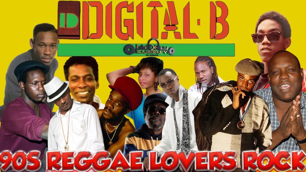 90S REGGAE LOVERS ROCK BEST OF DIGITAL B Feat Sanchez,Trevor Sparks ...