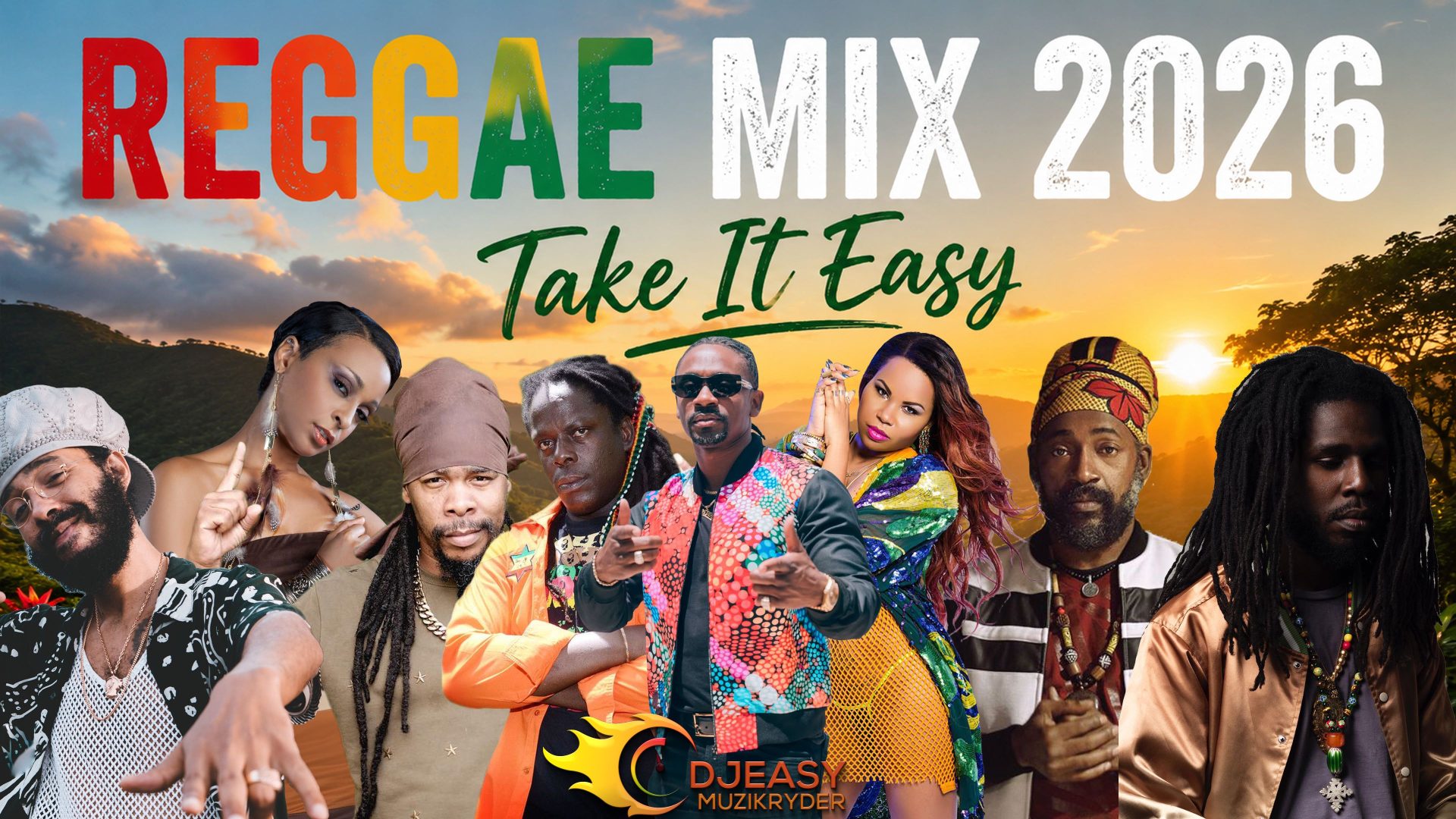 Reggae Mix 2026 TAKE IT EASY Feat Chris Martin,Agent Sasco,Busy Signal ...